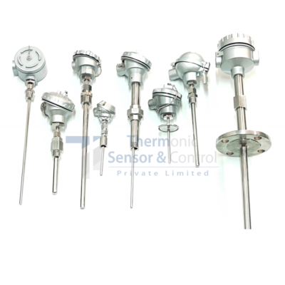 Simplex or duplex rtd sensor with process connection | thermonicindia