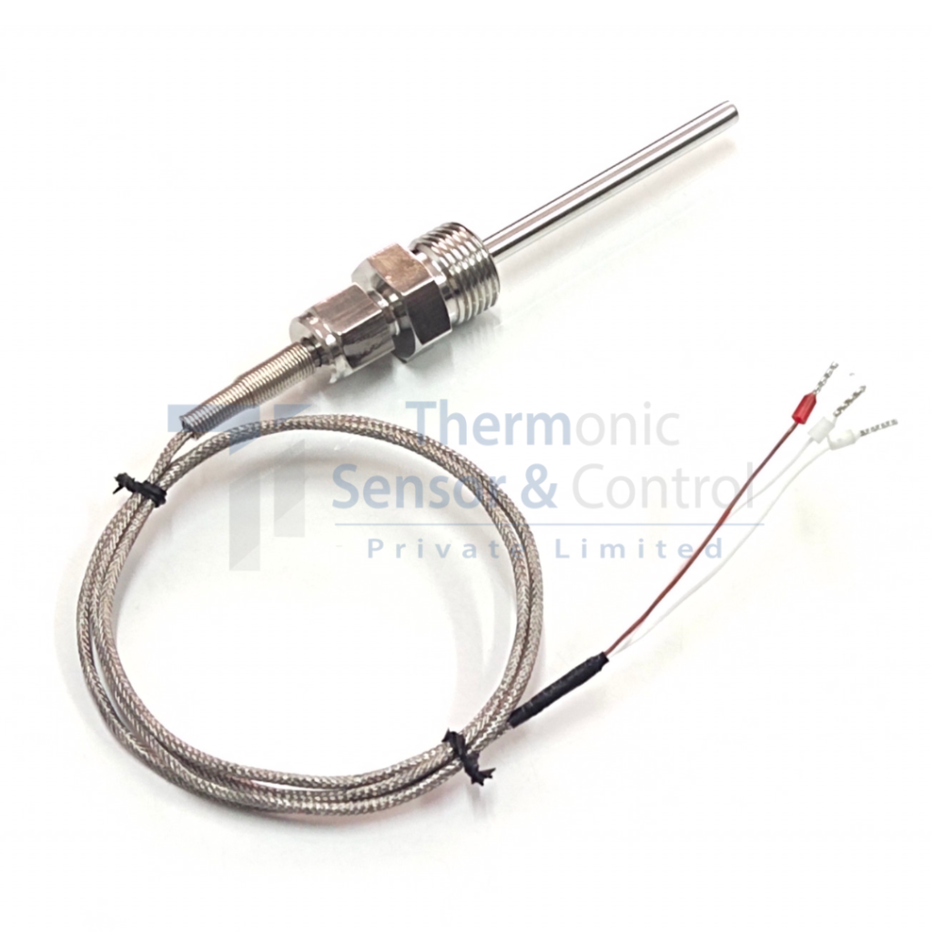 Industrial Temperature Probe MECCANIXITY PT100 Temperature Sensor Probe ...