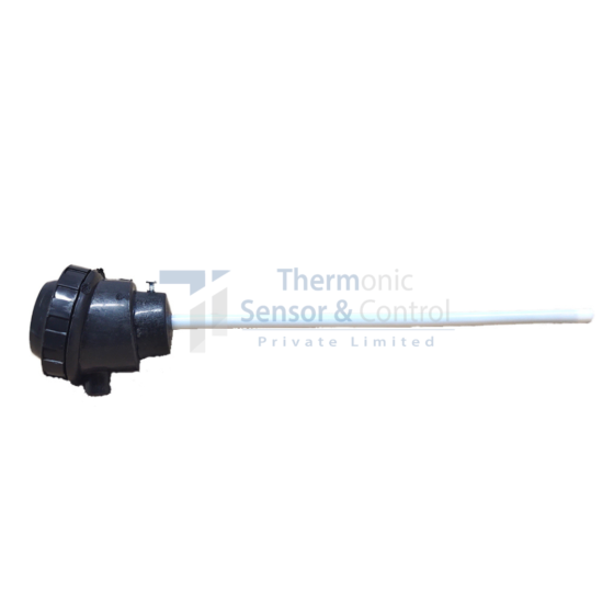 Plastic Head Sensor with Teflon Coated Titanium Sheath for Chemicals ...