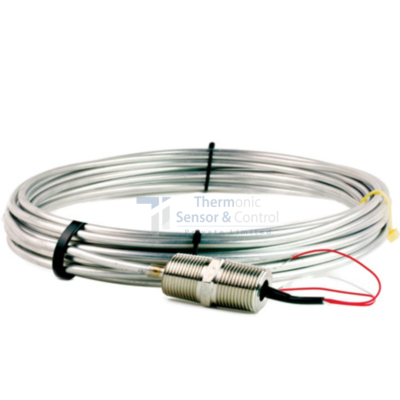 Rtd simplex 3 wire sensor with plate mounting connection | thermonicindia