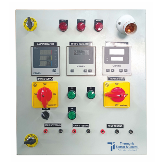 Testing panels | Thermonic Sensor and Control Pvt. Ltd.