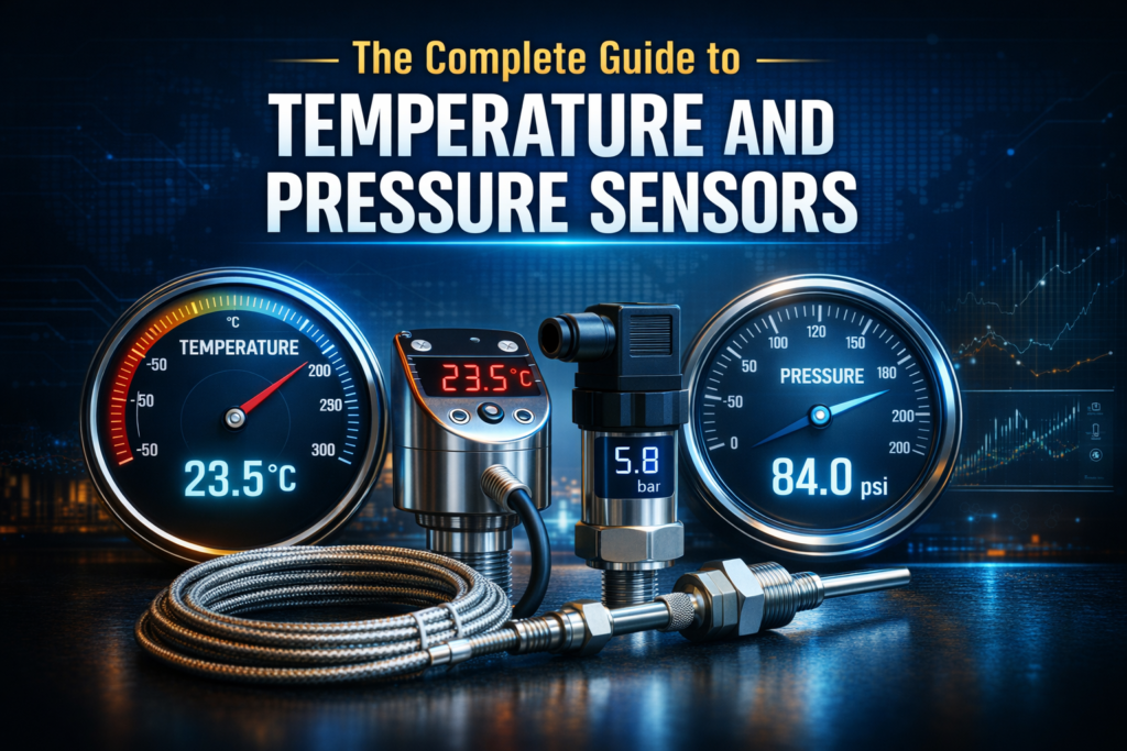 The Complete Guide to Temperature and Pressure Sensors